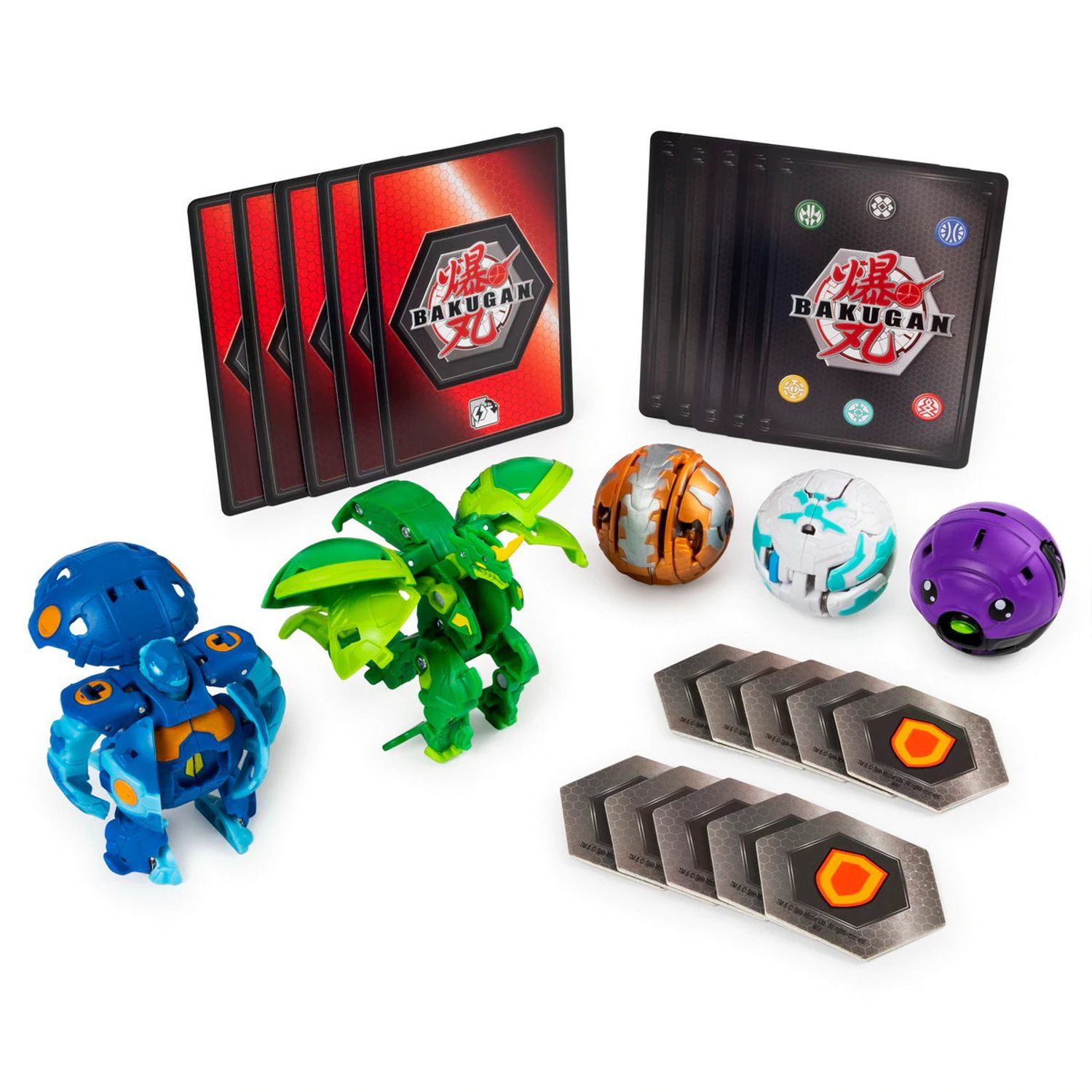 Bakugan - Set Bakugan Battle Pack - Ventus Hyper Dragonoid si Aquos ...