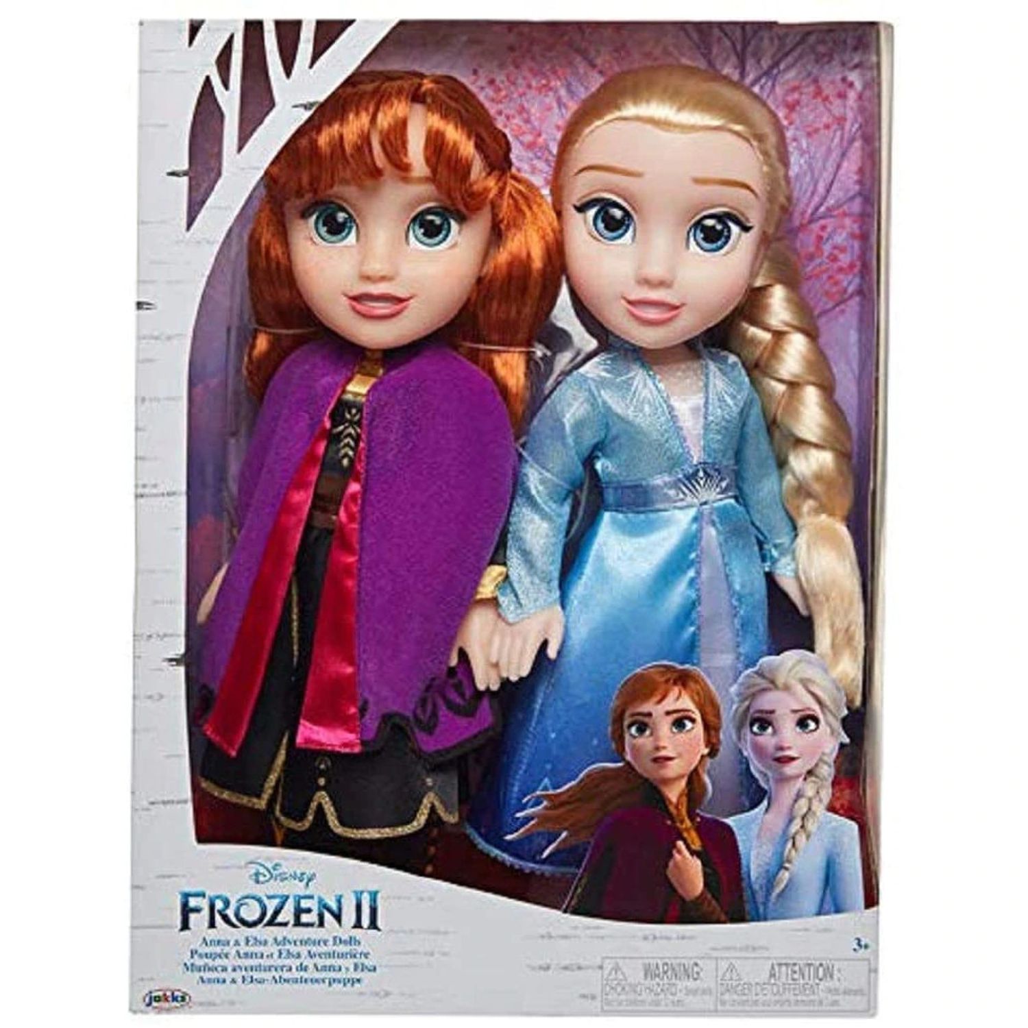 Frozen - Set Papusi Ana si Elsa in Aventura Papusilor Frozen 2 Disney ...