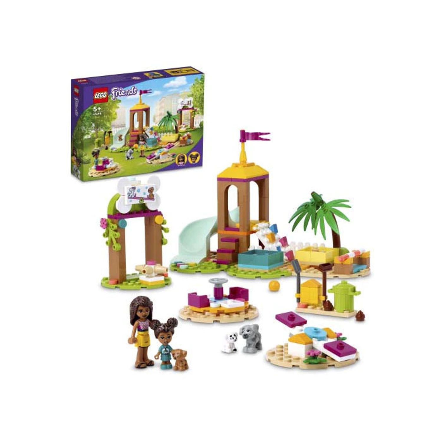 Lego - LEGO Friends - Locul de joaca al animalutelor 41698, 210 piese ...