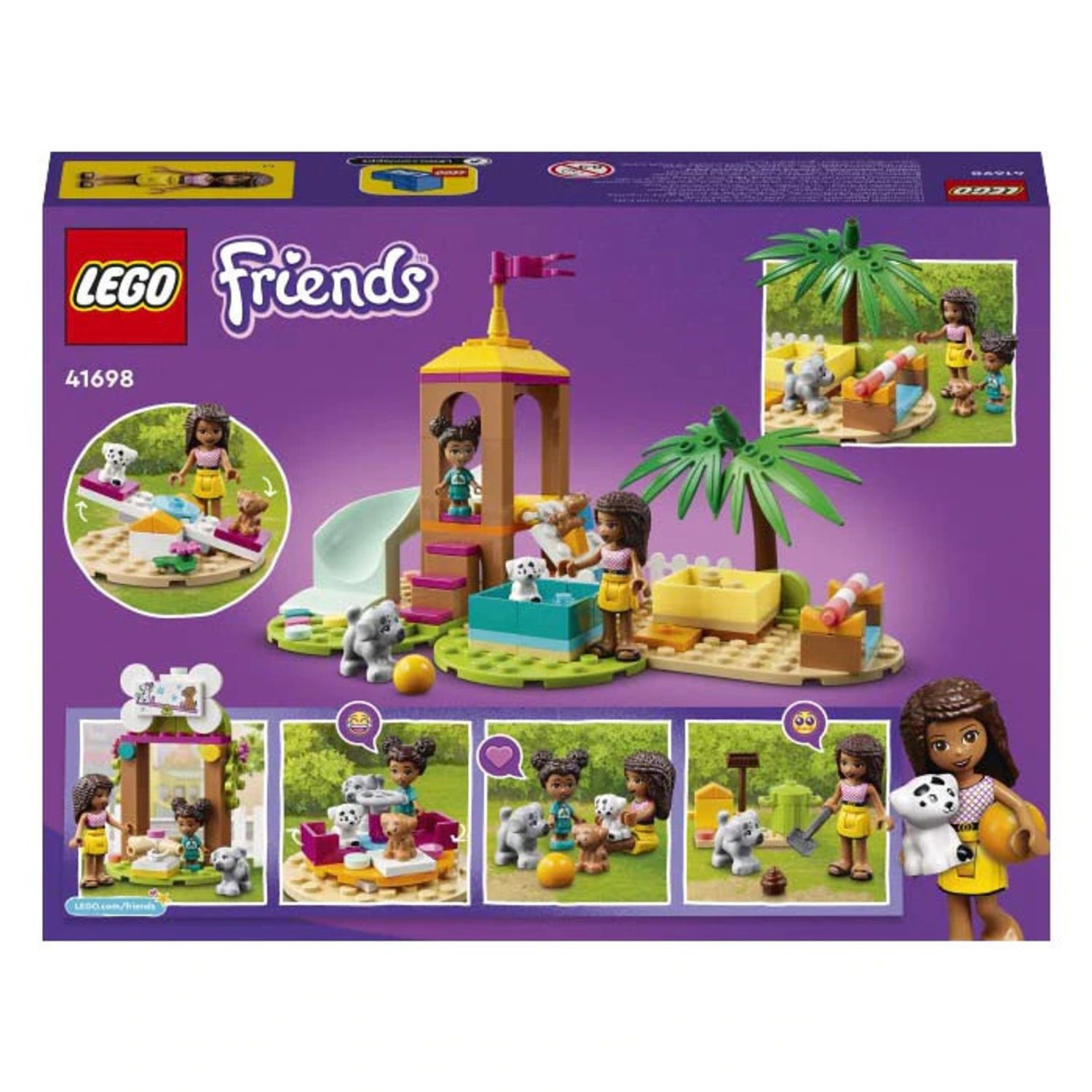 Lego - LEGO Friends - Locul de joaca al animalutelor 41698, 210 piese ...