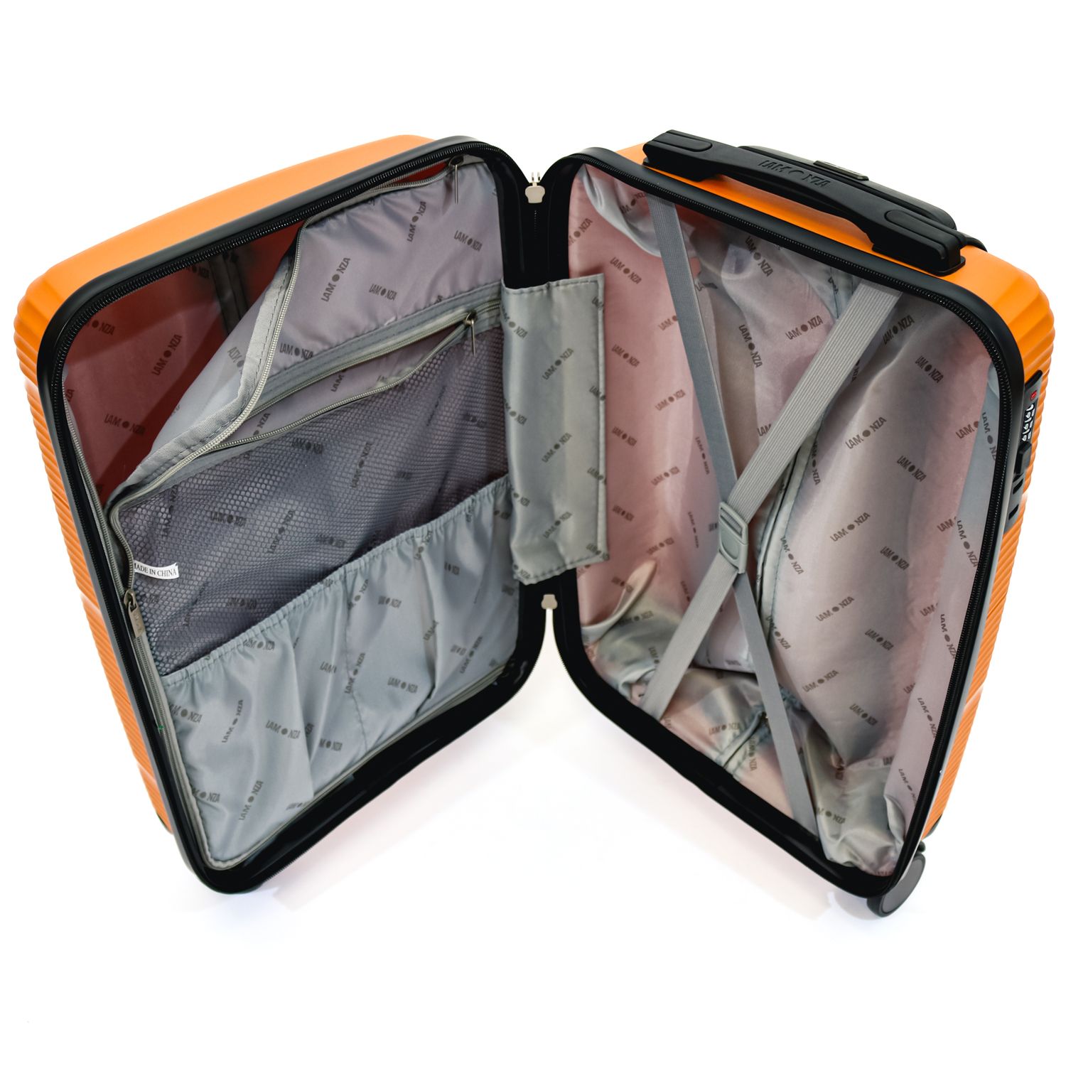 Lamonza - Troler Lamonza Reno, 55X34X21cm, 2.7 kg, portocaliu - elefant.ro