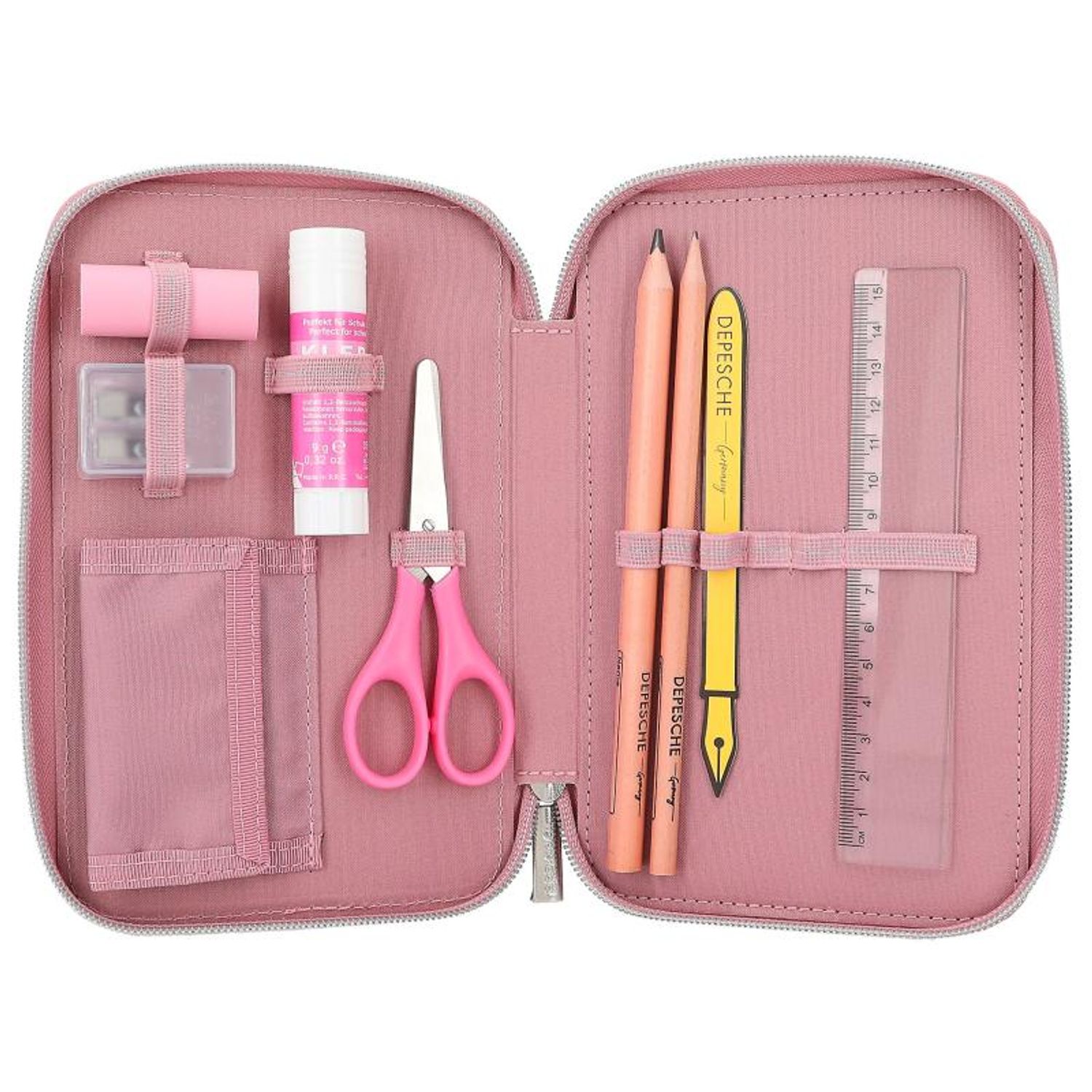 Top Model - Penar triplu echipat Glitter Queen TOPModel 20 cm - elefant.ro