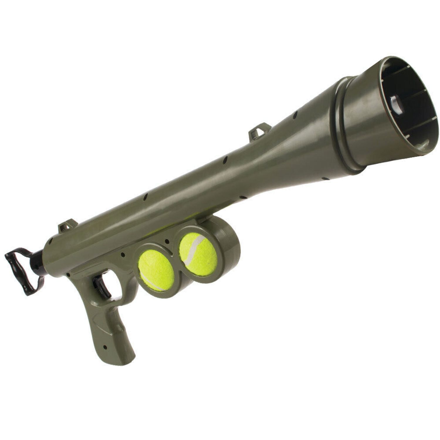 Timelesstools - Pistol de jucarie lansator de mingi pentru caini ...